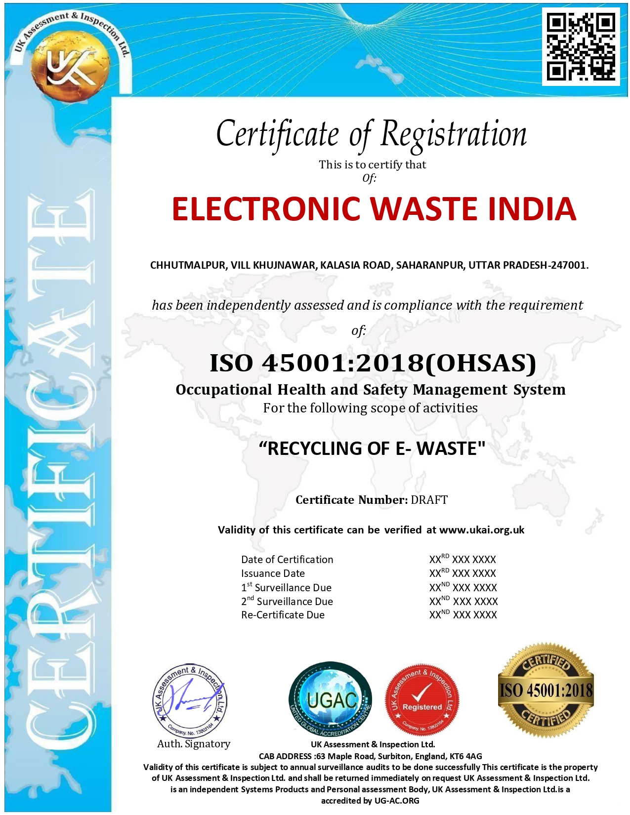 ISO 45001-2018 Certification | ISO Certification Consultant